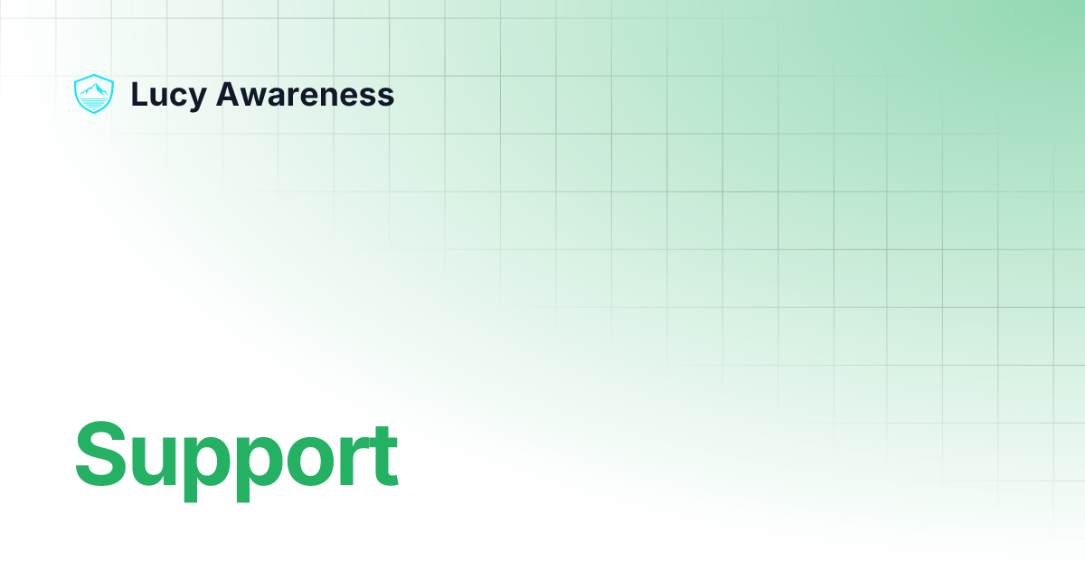 Support | Lucy Awareness